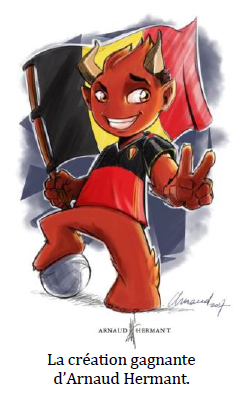 Bienvenue à Red, la mascotte officielle des Diables Rouges